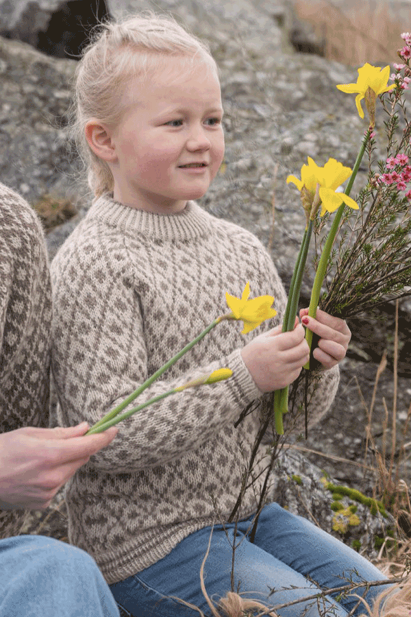Islender barnegenser - Garnius