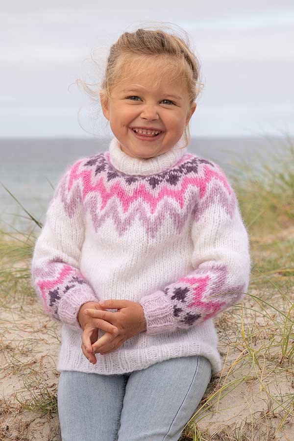 1815-1 Kathrine barnegenser Rosa - Garnius