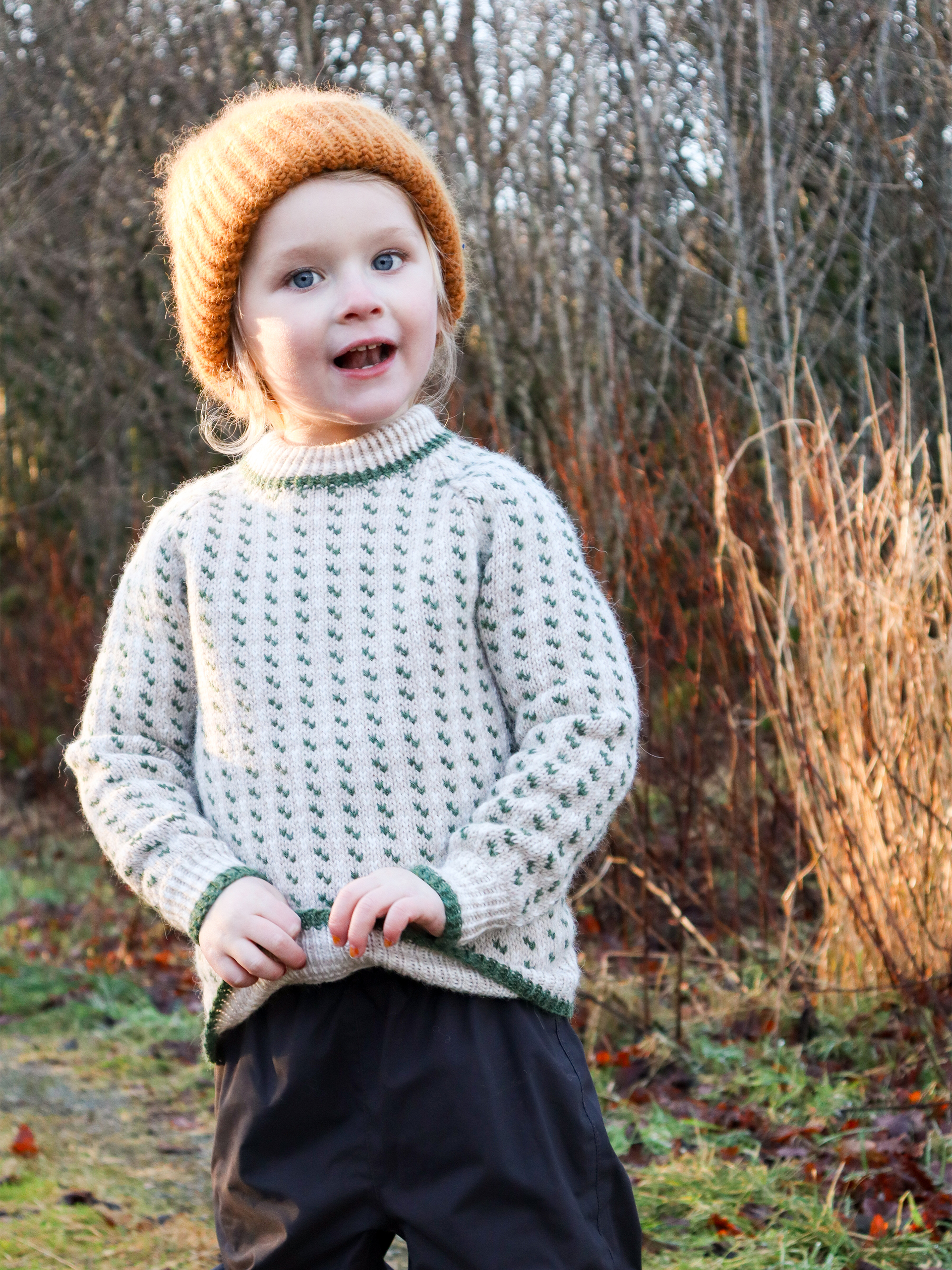 Islender barnegenser - Garnius