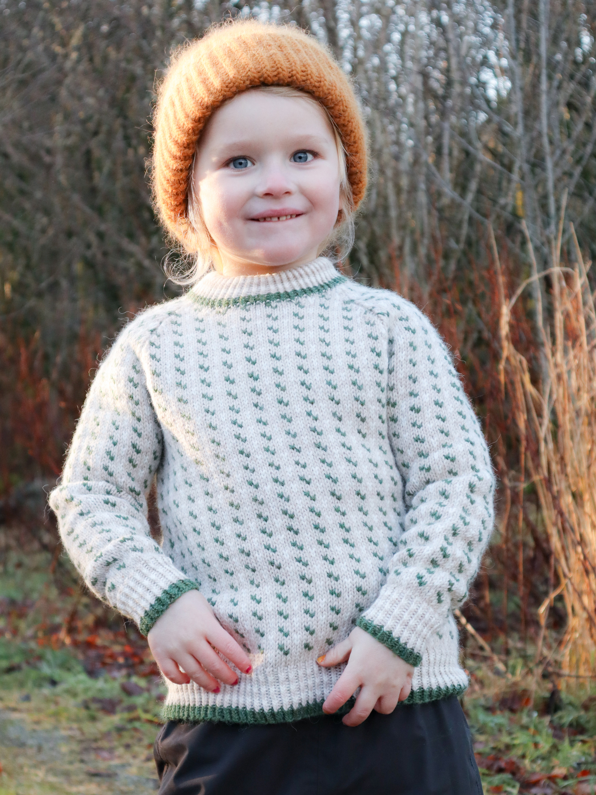 Islender barnegenser - Garnius