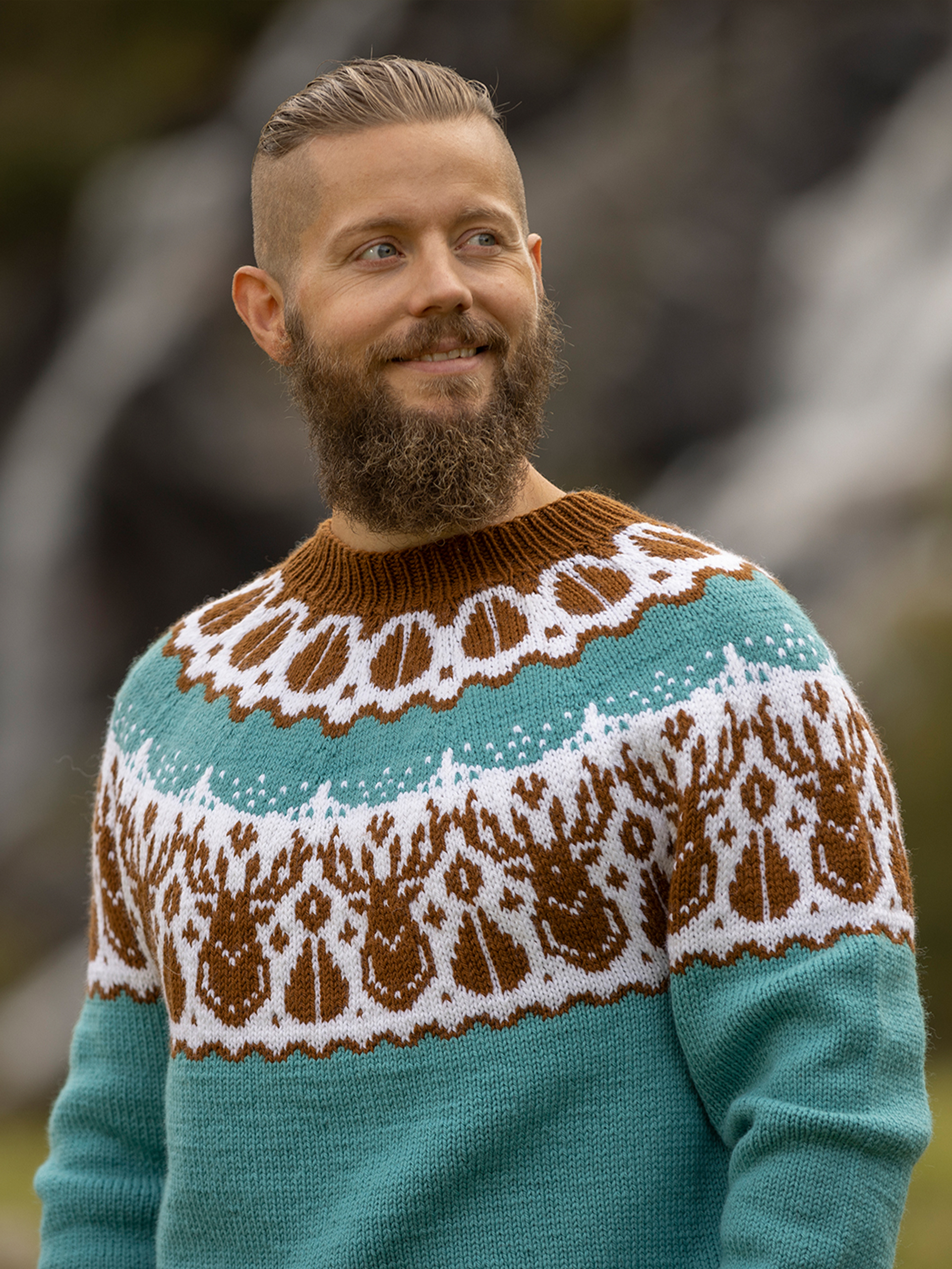 2336-8c Hjorte genser - Garnius