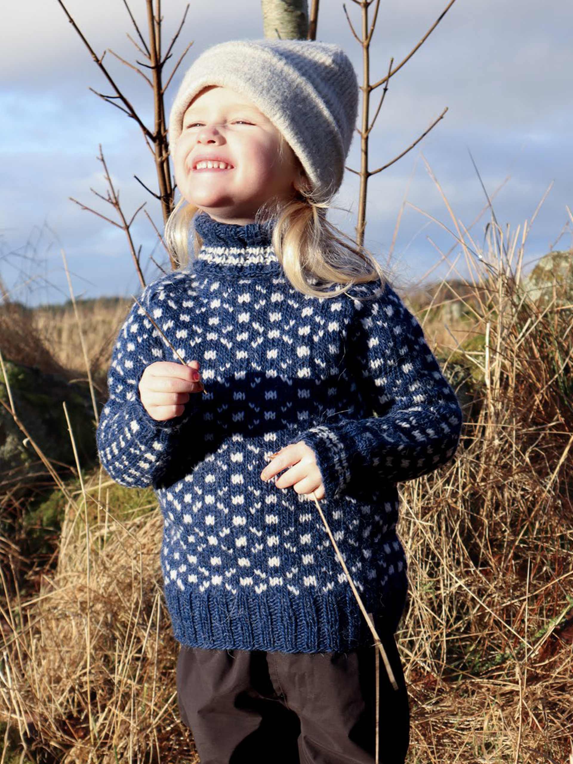 463-15 Islender barnegenser - Garnius