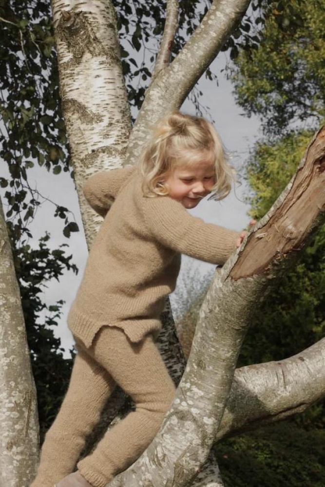 WOOLLY PANTS MINI kamel - Garnius - Garnius.dk