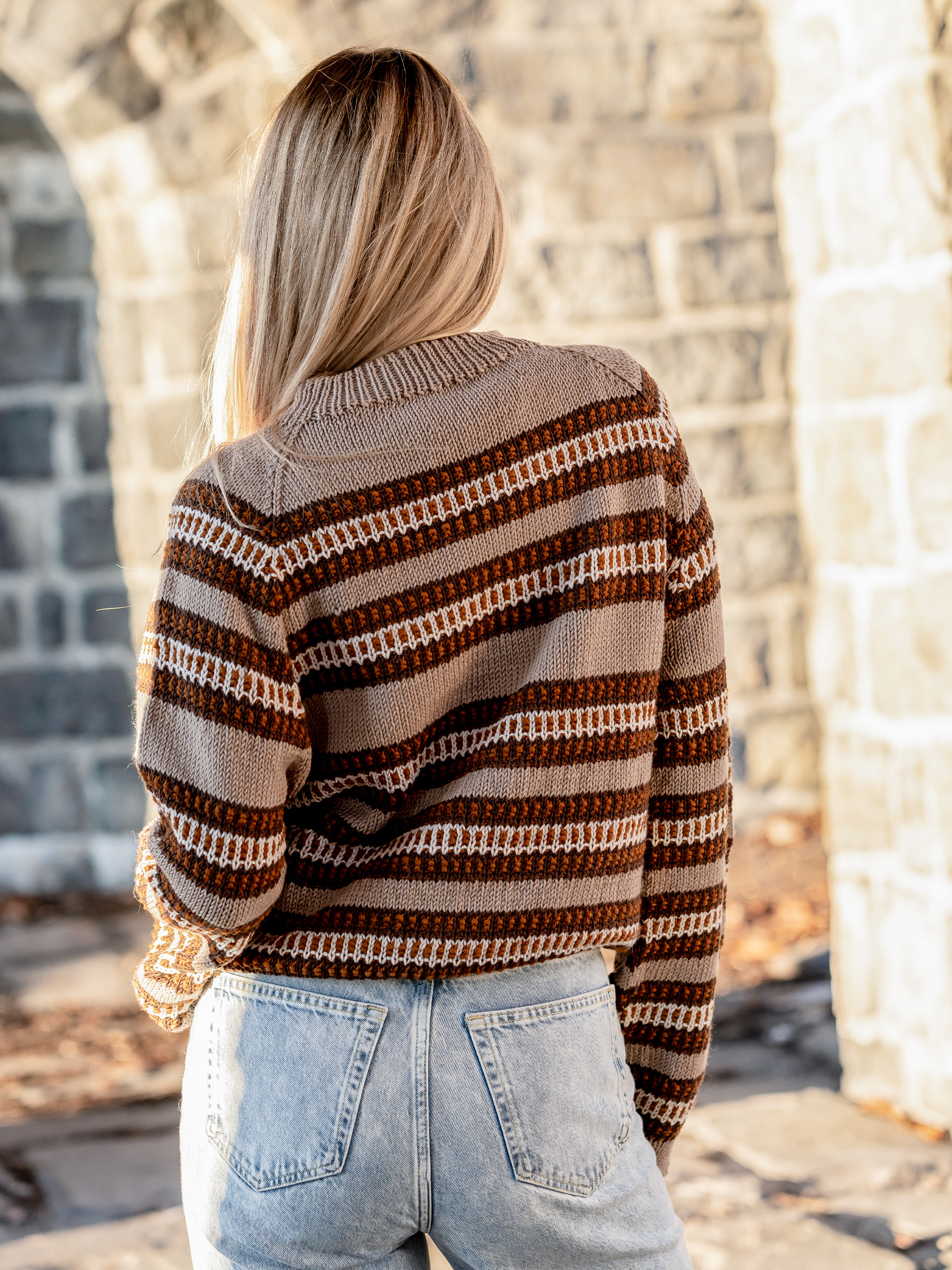 Anny Ola unisex sweater beige - Garnius