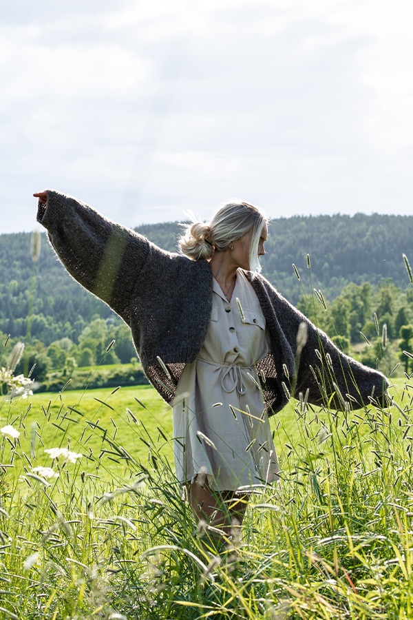 THE BASIC cardigan sort - Garnius