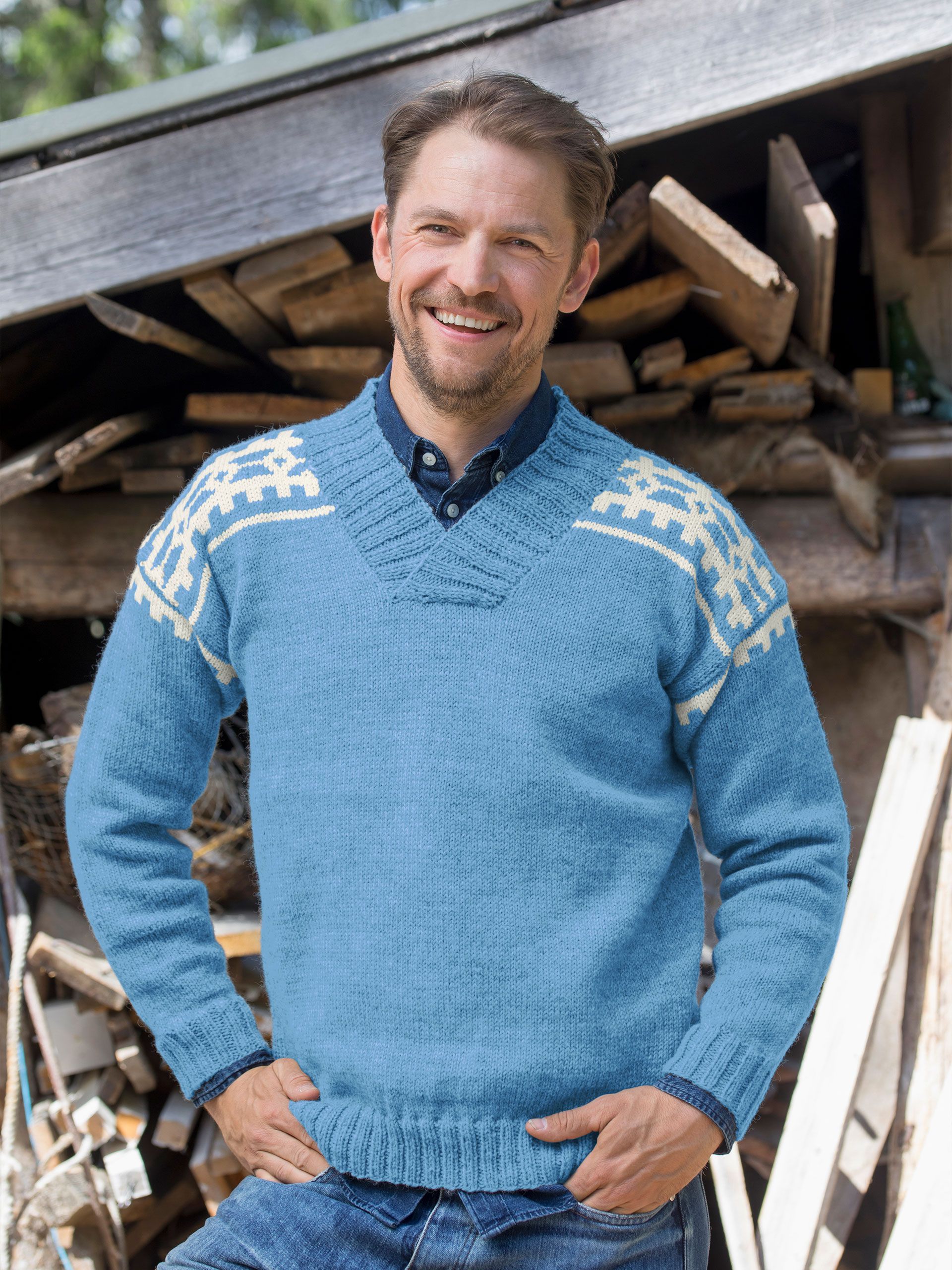 435-32a Retro VM genser - Garnius