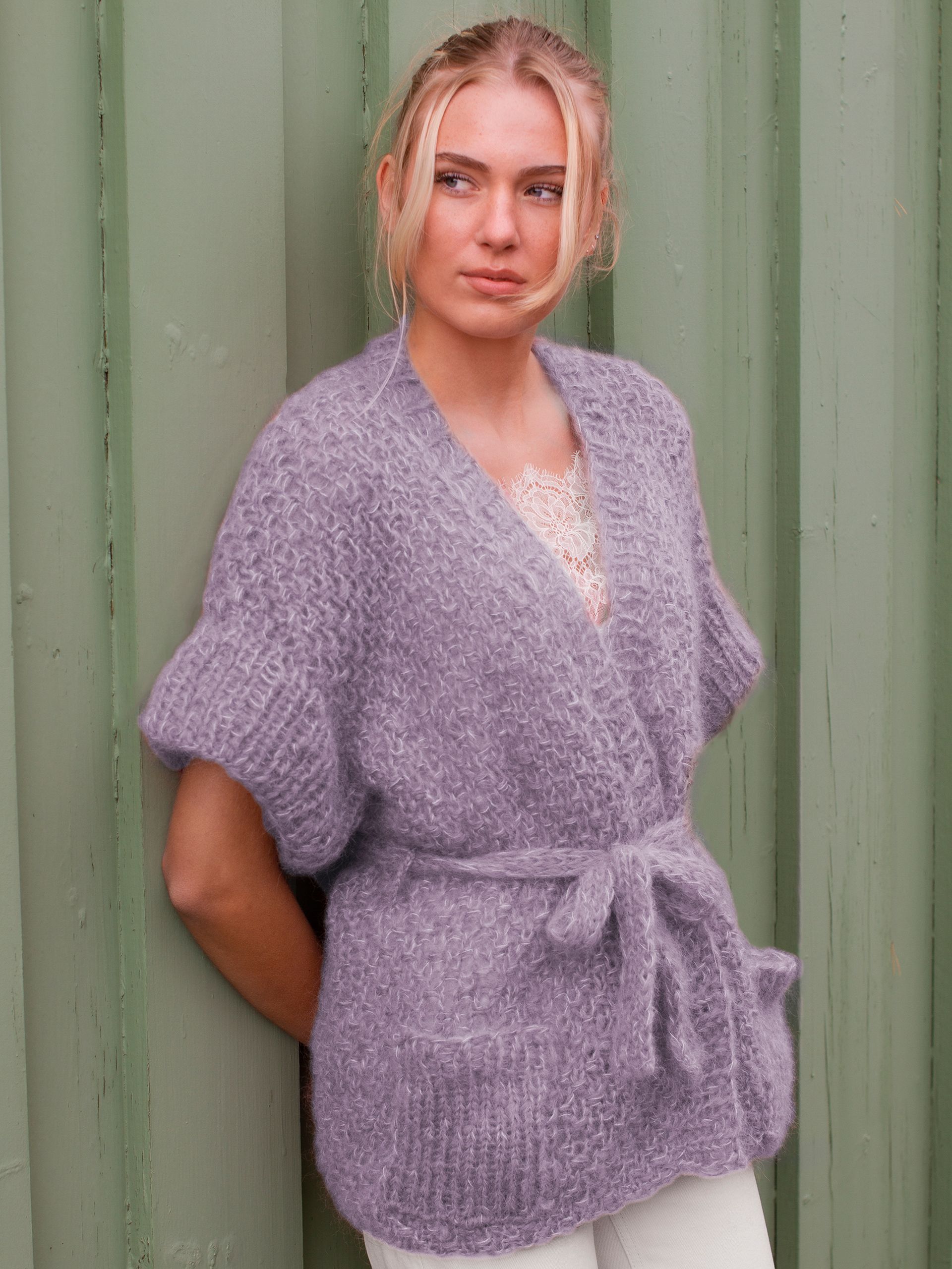 DOLCE vest lys lilla - Garnius