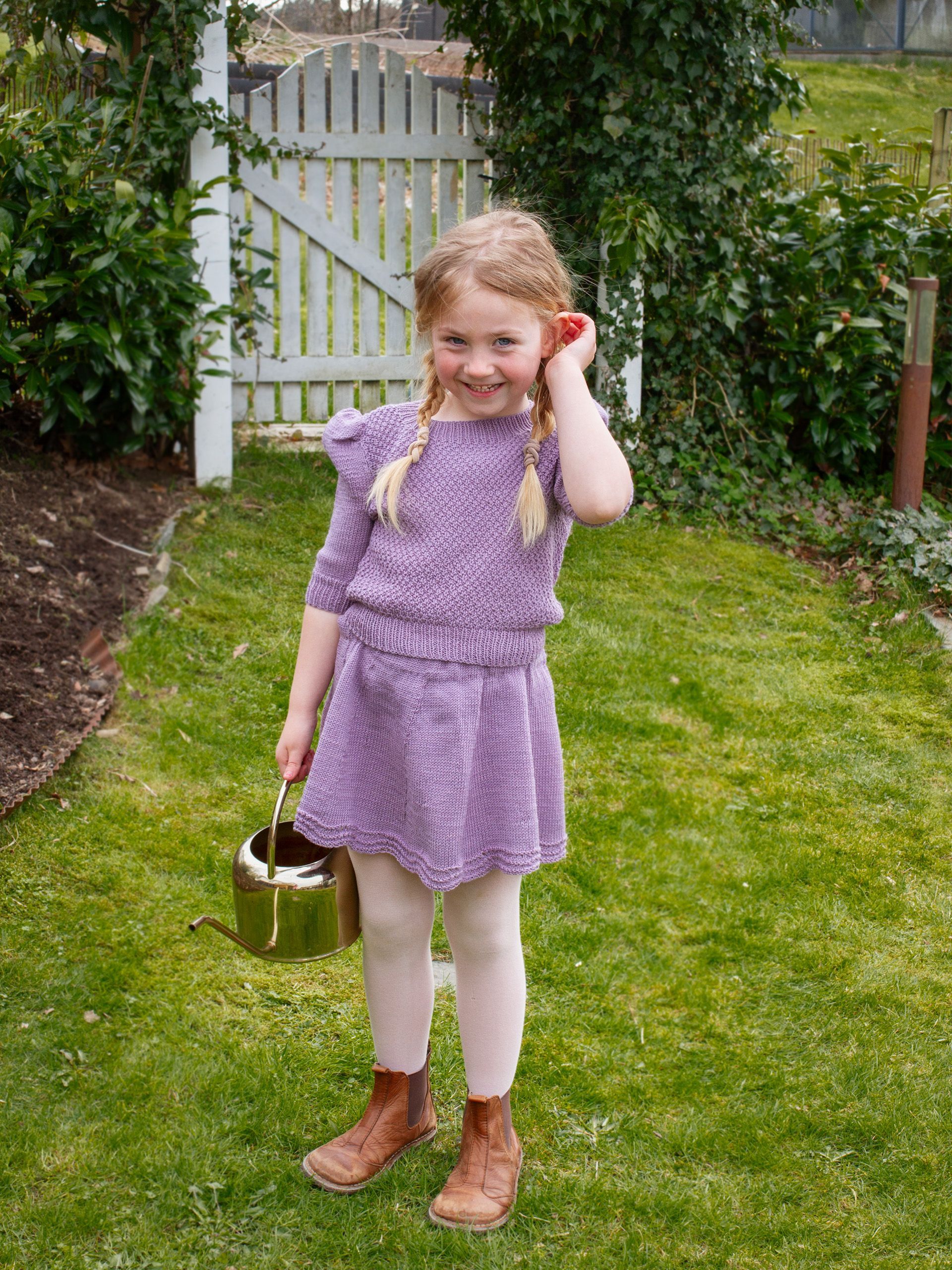 423K-11a BELLA skjørt (Woolevo) - Garnius