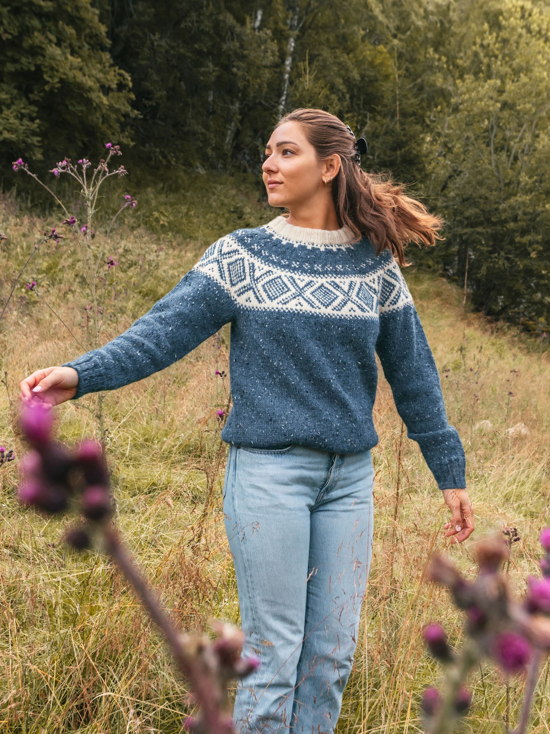 111-16j Cortina unisex genser - Garnius