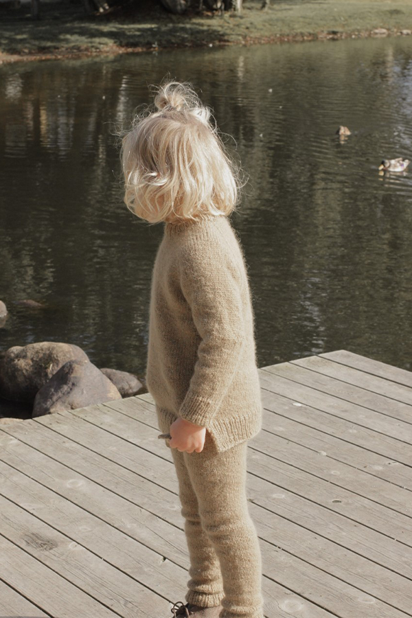 WOOLLY PANTS MINI kamel - Garnius - Garnius.dk