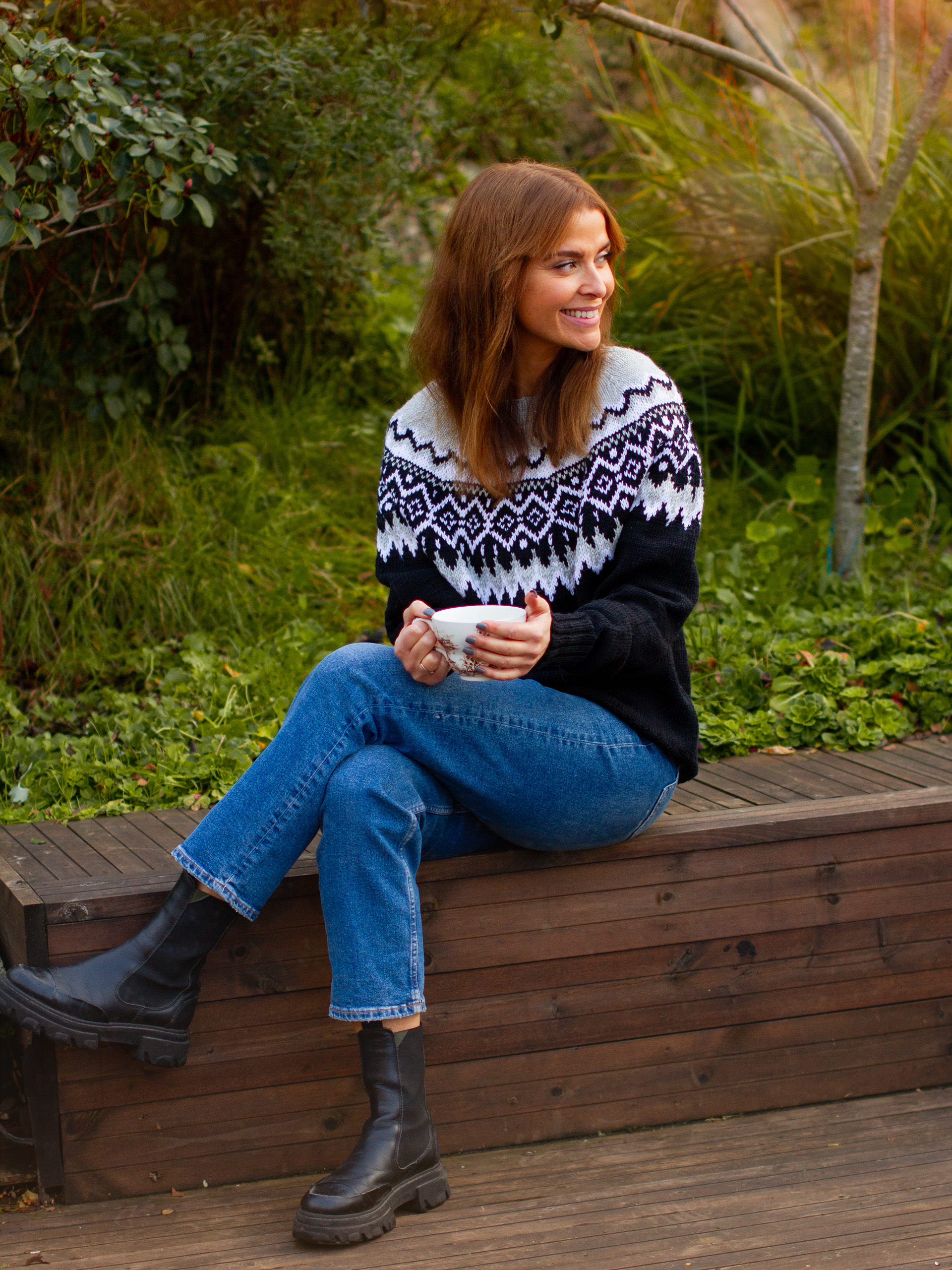 DRIV damegenser sort - Garnius