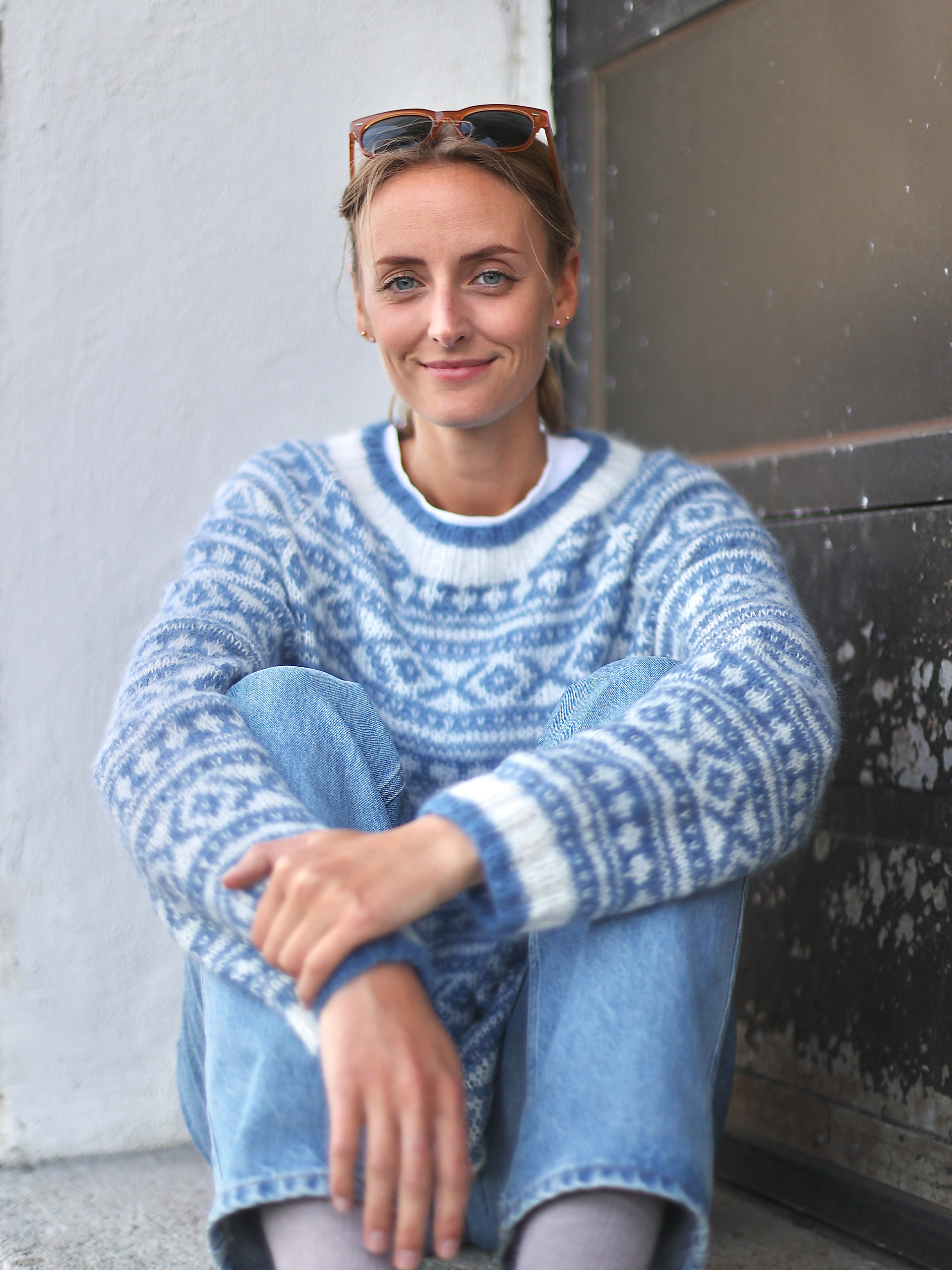 EIDA sweater denim - Garnius