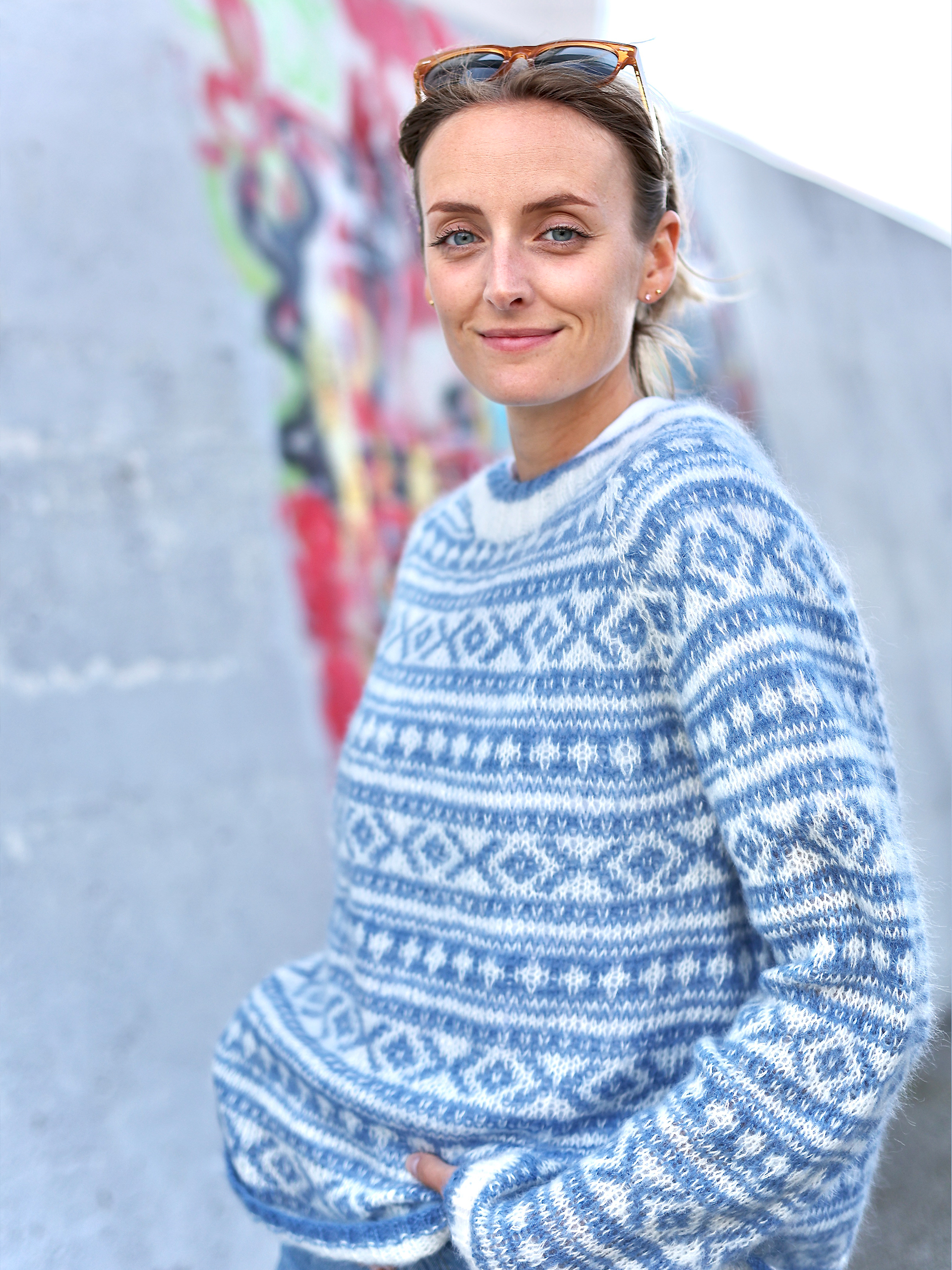 EIDA sweater denim - Garnius