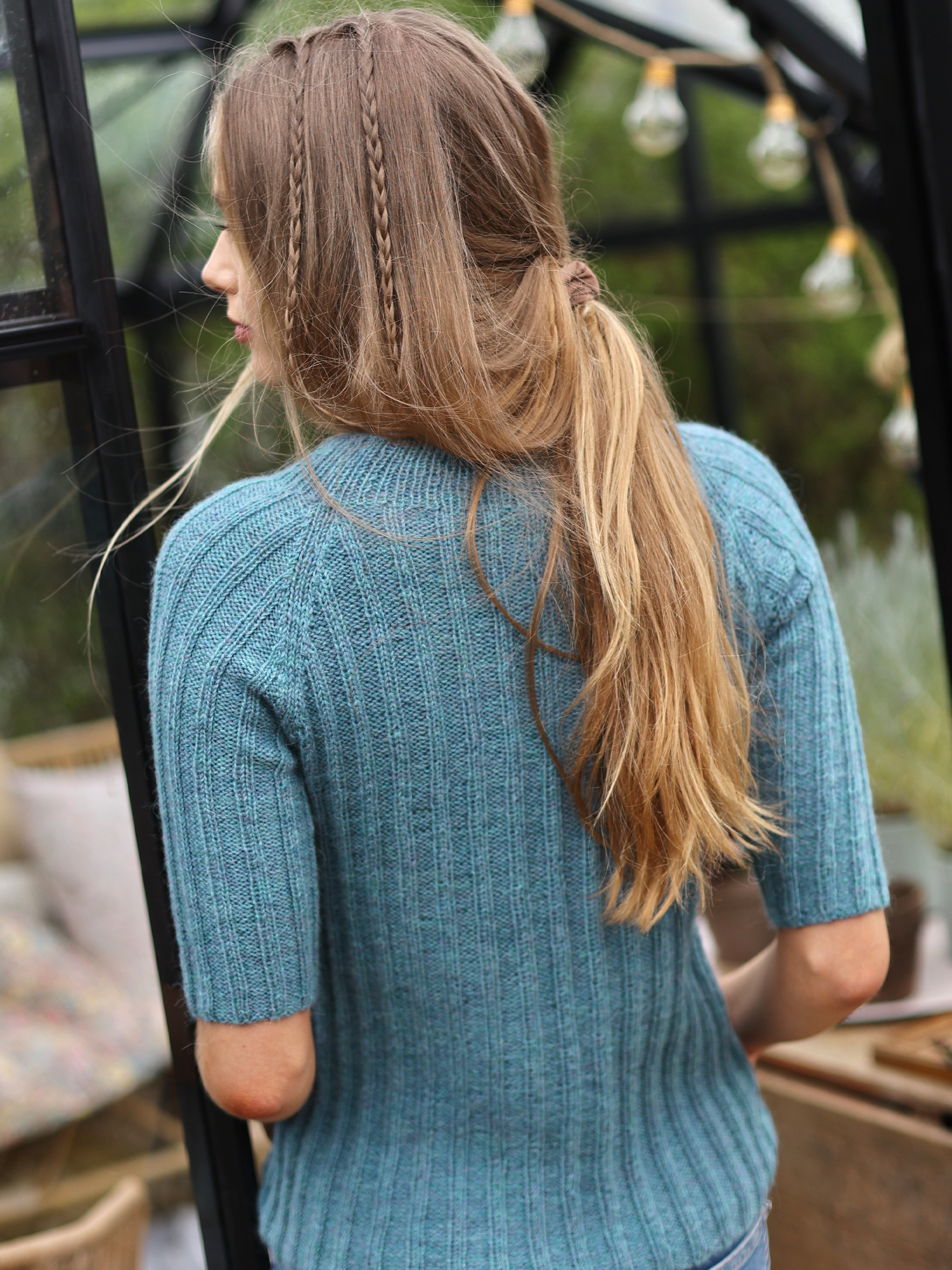 FAY topp lys petrol - Garnius - Garnius.dk