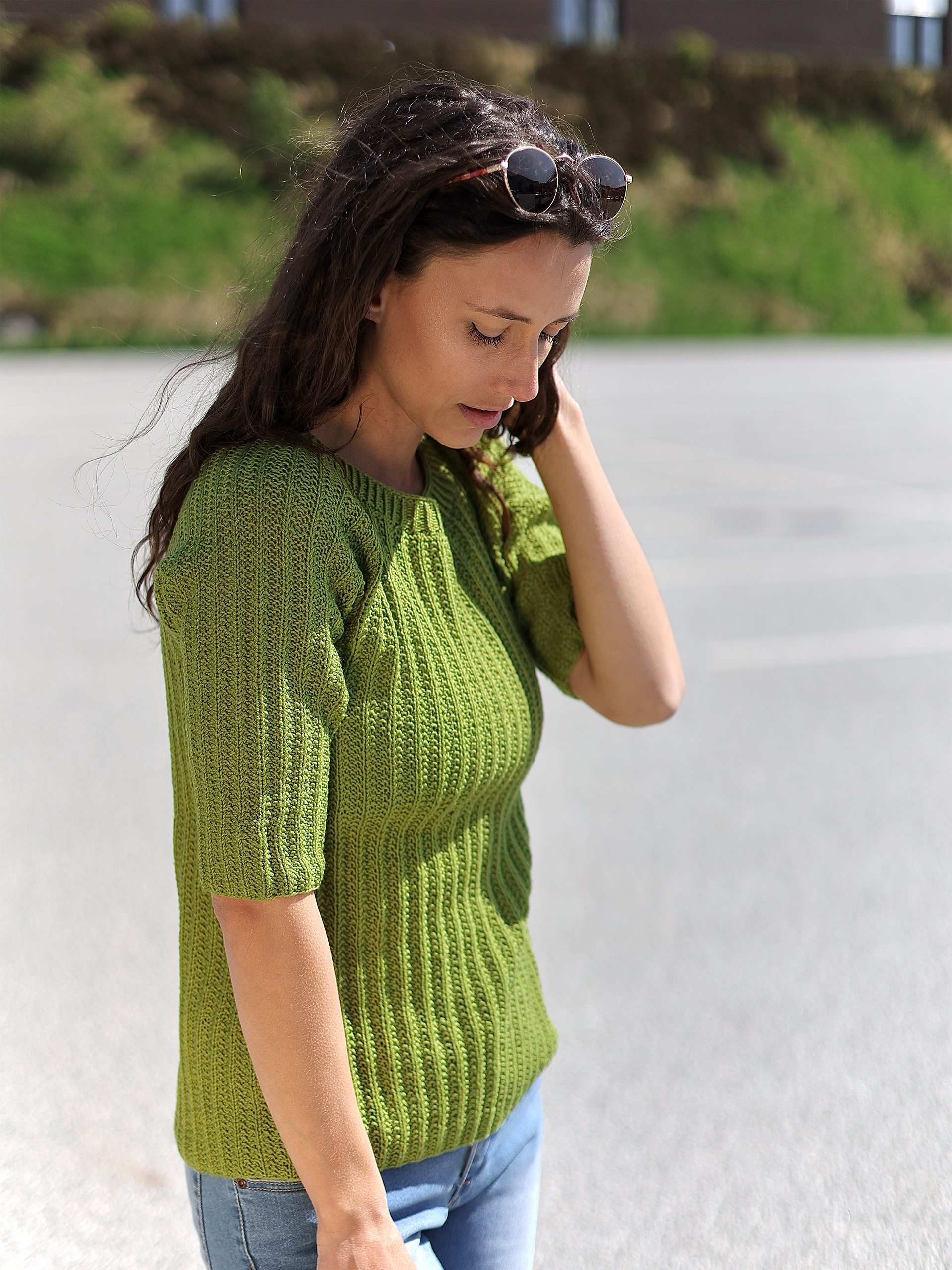 323S-10 FREYA top - Garnius