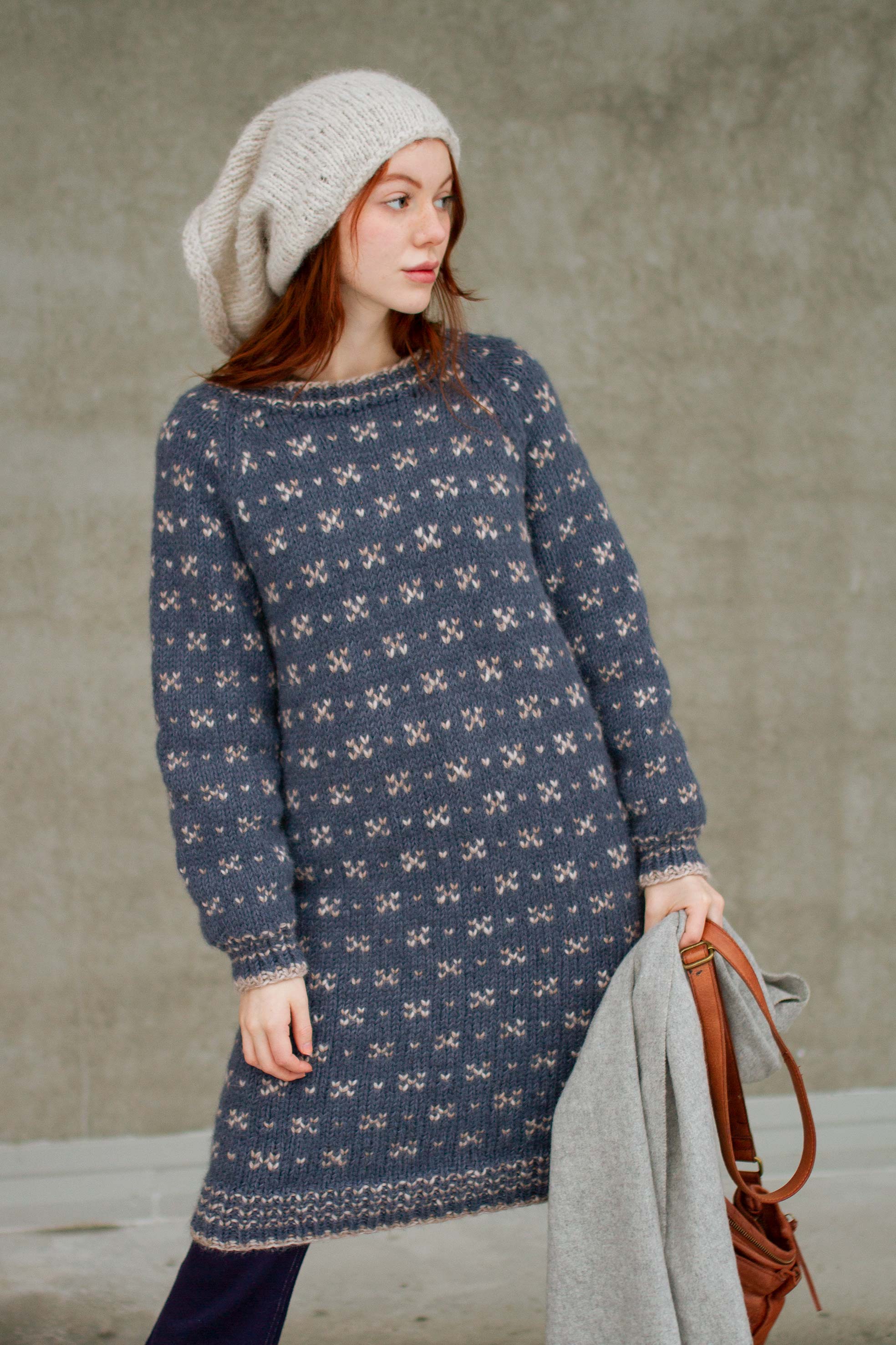 HUSAVIK kjole grå - Garnius