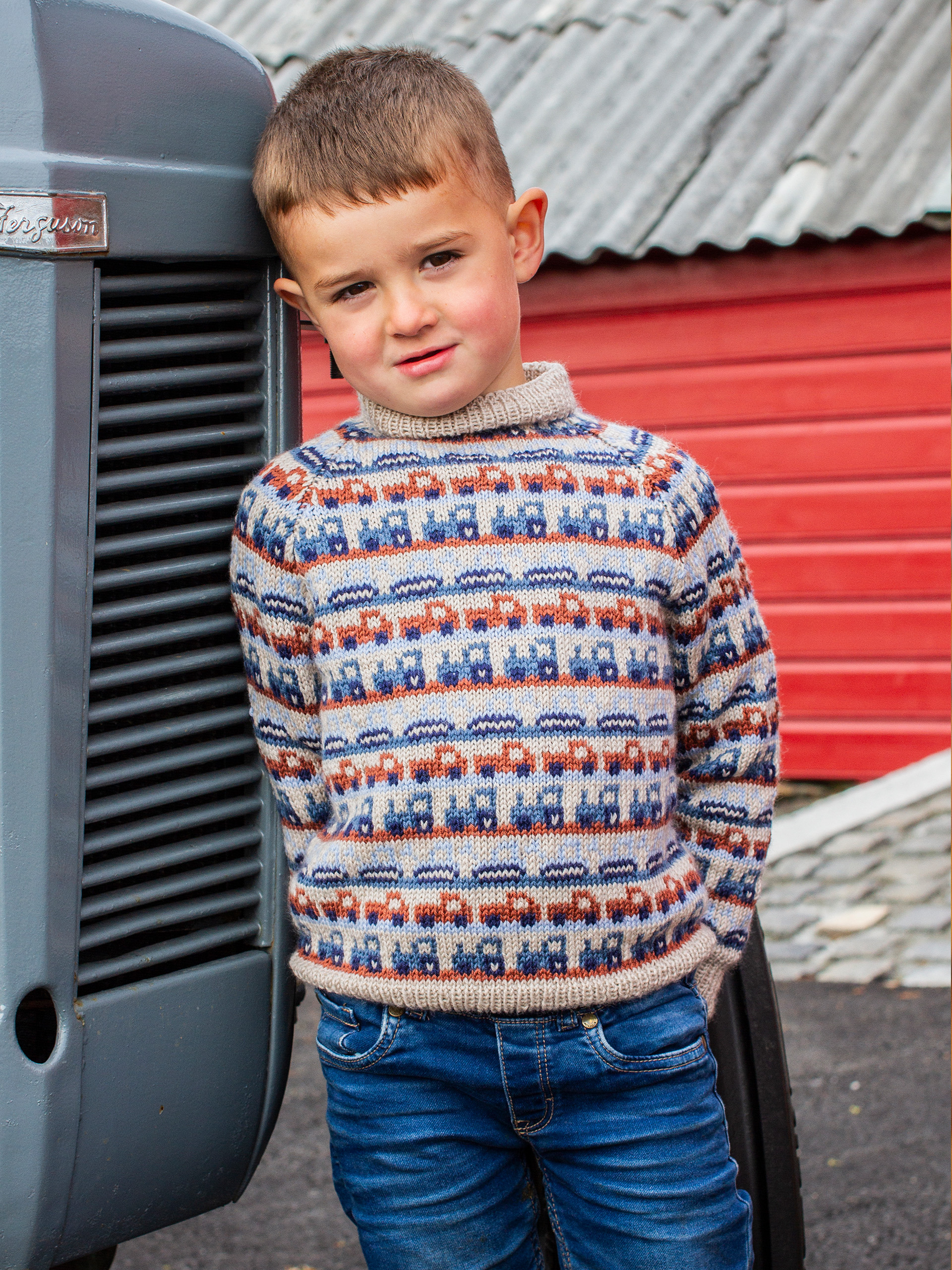 BILLIE sweater denim - Garnius - Garnius.dk