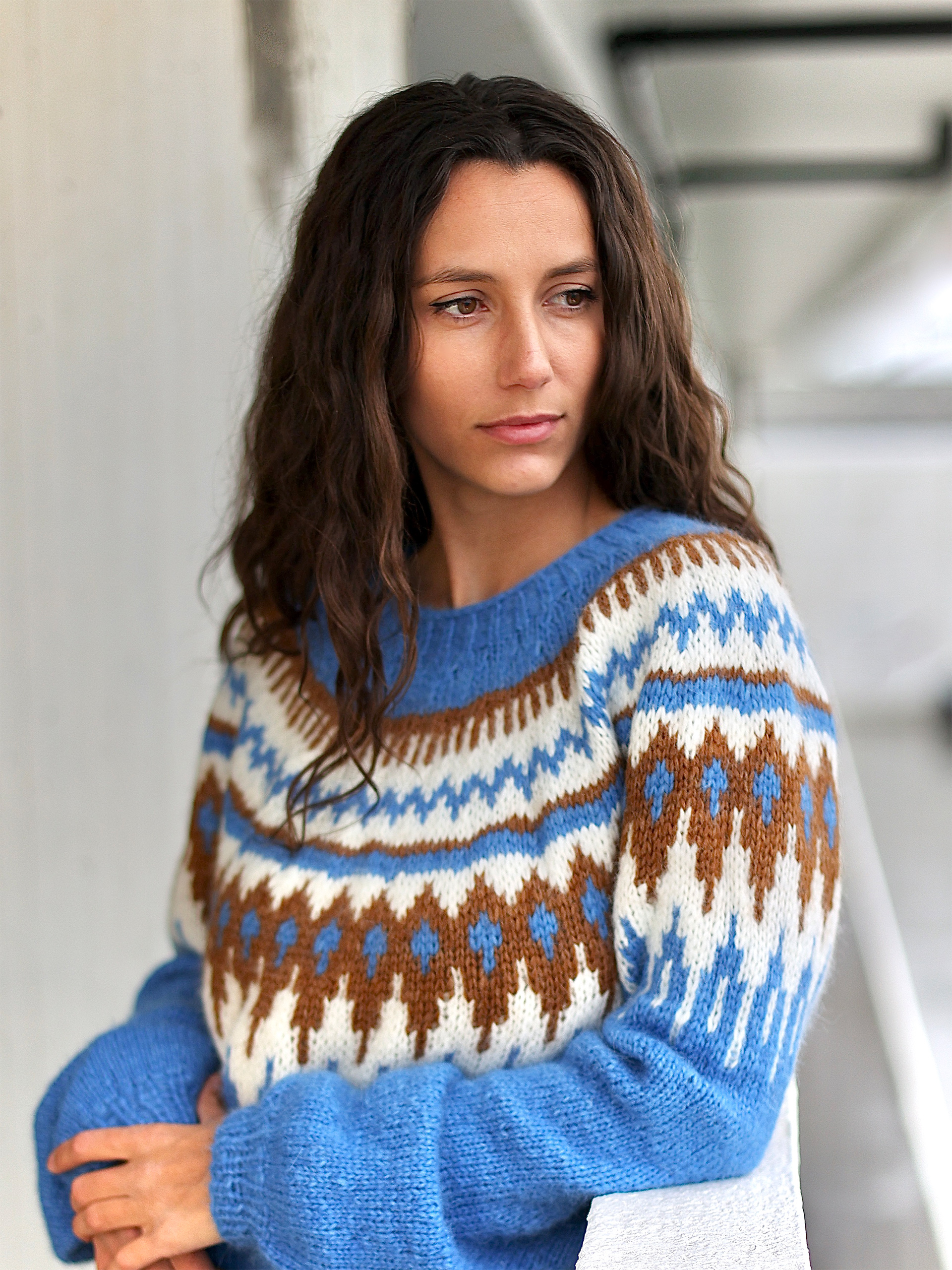 323S-13b LUNA sweater - Garnius