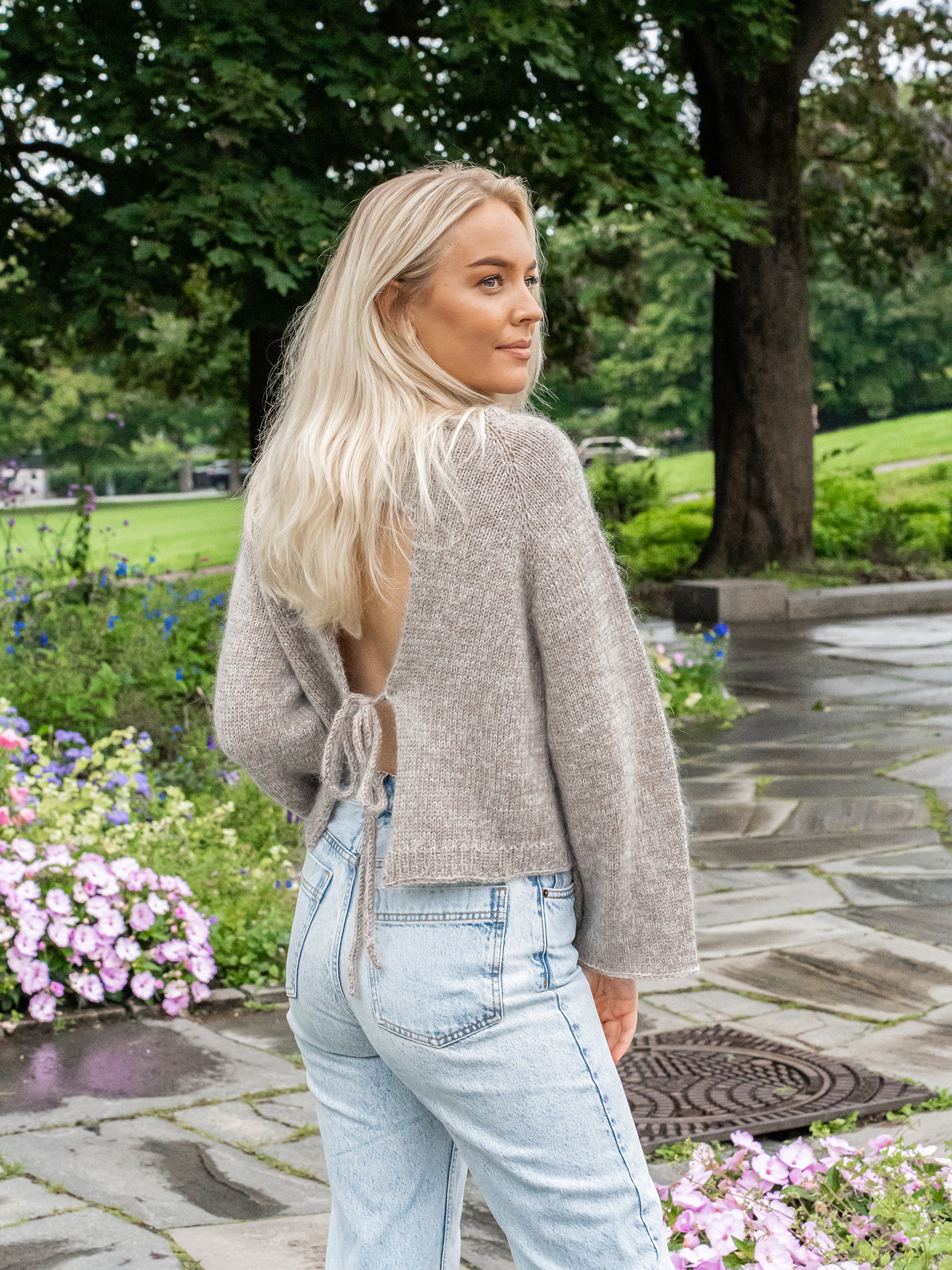 THE GRACE sweater beige - Garnius - Garnius.dk