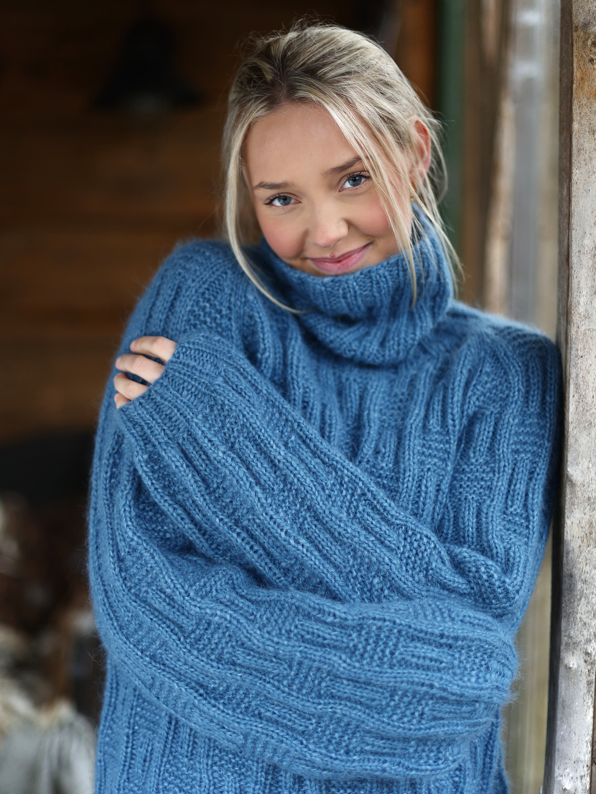 VAGA sweater denim - Garnius