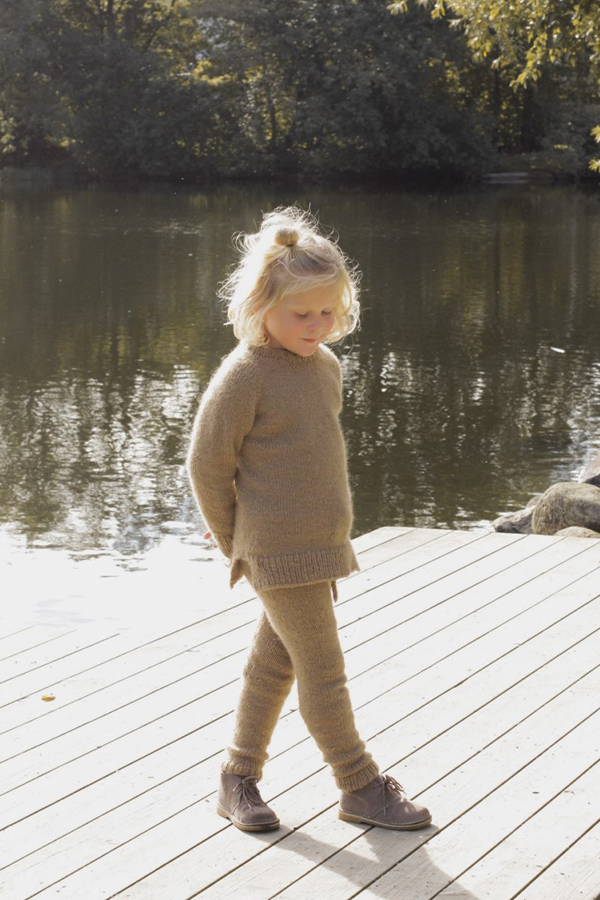 WOOLLY PANTS MINI kamel - Garnius - Garnius.dk